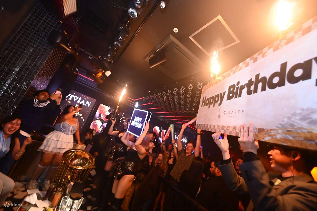 GIRAFFE admission ticket (Osaka nightclub) - Klook Australia
