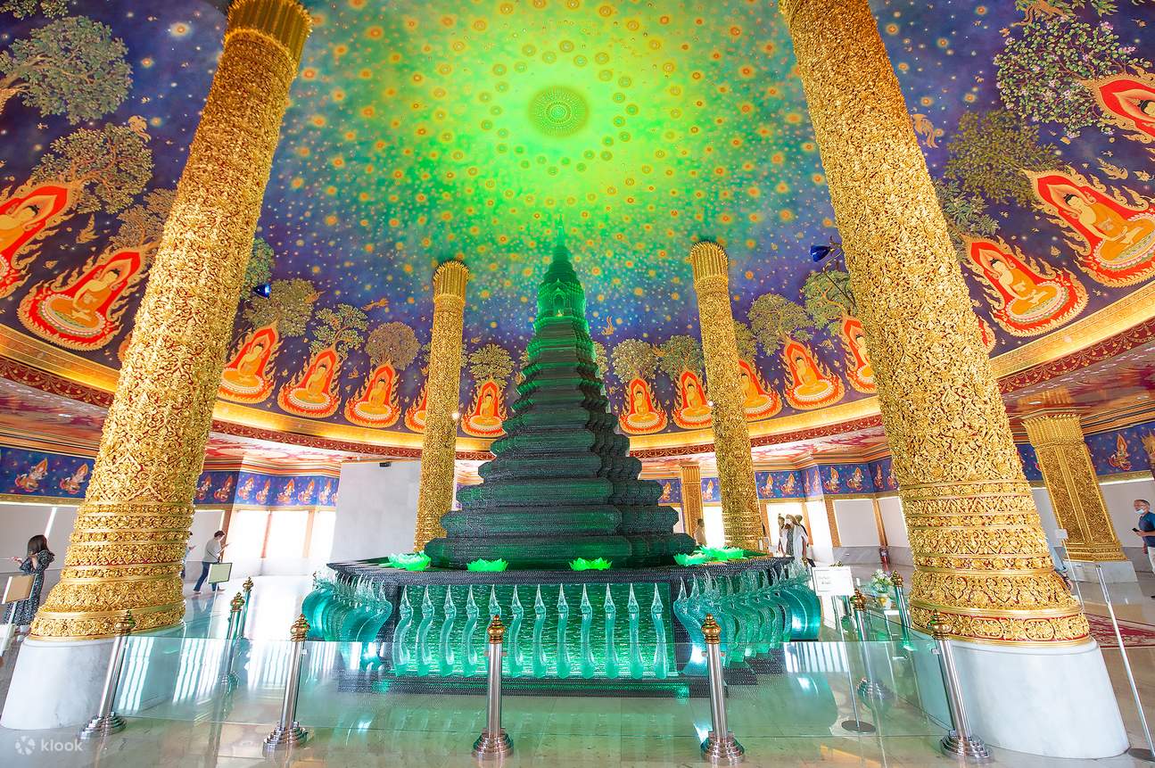 Big Buddha Wat Paknam Phasi Charoen Bangkok Canal Tour with Longtail ...