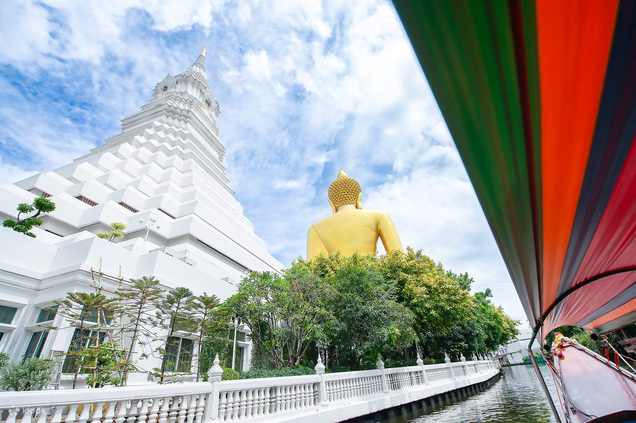 Wat Pak Nam, Bangkok ATV and Night Market Half Day Tour - Klook