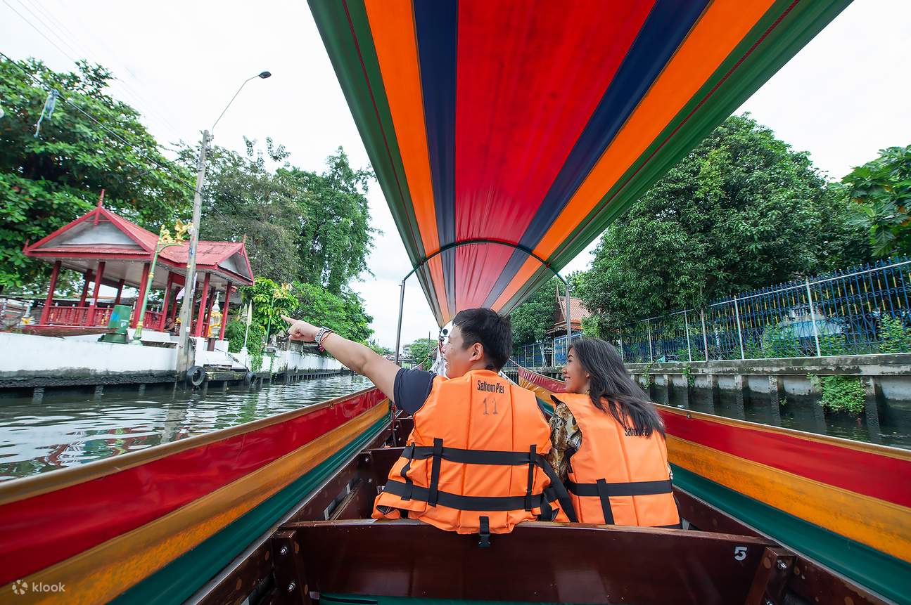 Big Buddha Wat Paknam Phasi Charoen Bangkok Canal Tour with Longtail Boat by TTD - Klook客路