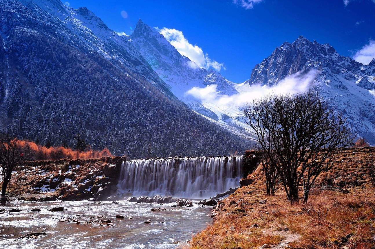 Sichuan Bipenggou One-Day Tour (Depart from Chengdu, Snow Mountain Lake ...