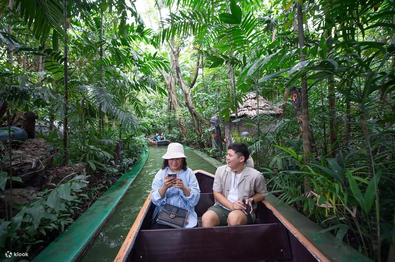 Bangkok Safari World, B Story Garden und Tagestour zum Huamum-Markt - Klook, Vereinigte Staaten