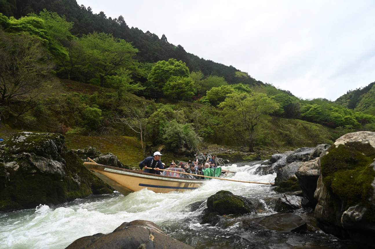 Arashiyama Sightseeing Train and Hozugawa Rafting Day Tour (From Osaka ...