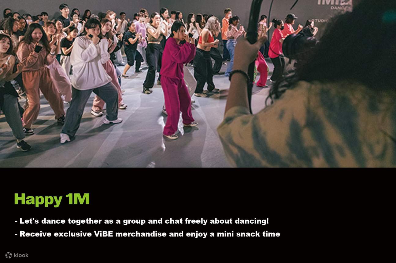 1MILLION Dance Studio VIBE One Day Dance Program - Klook