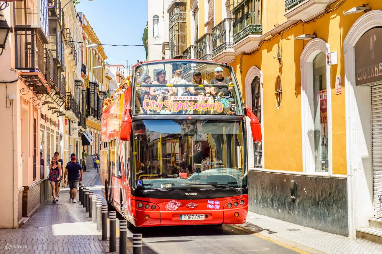 Hop On Hop Off Bus Sightseeing Tour in Seville, Spain - Klook