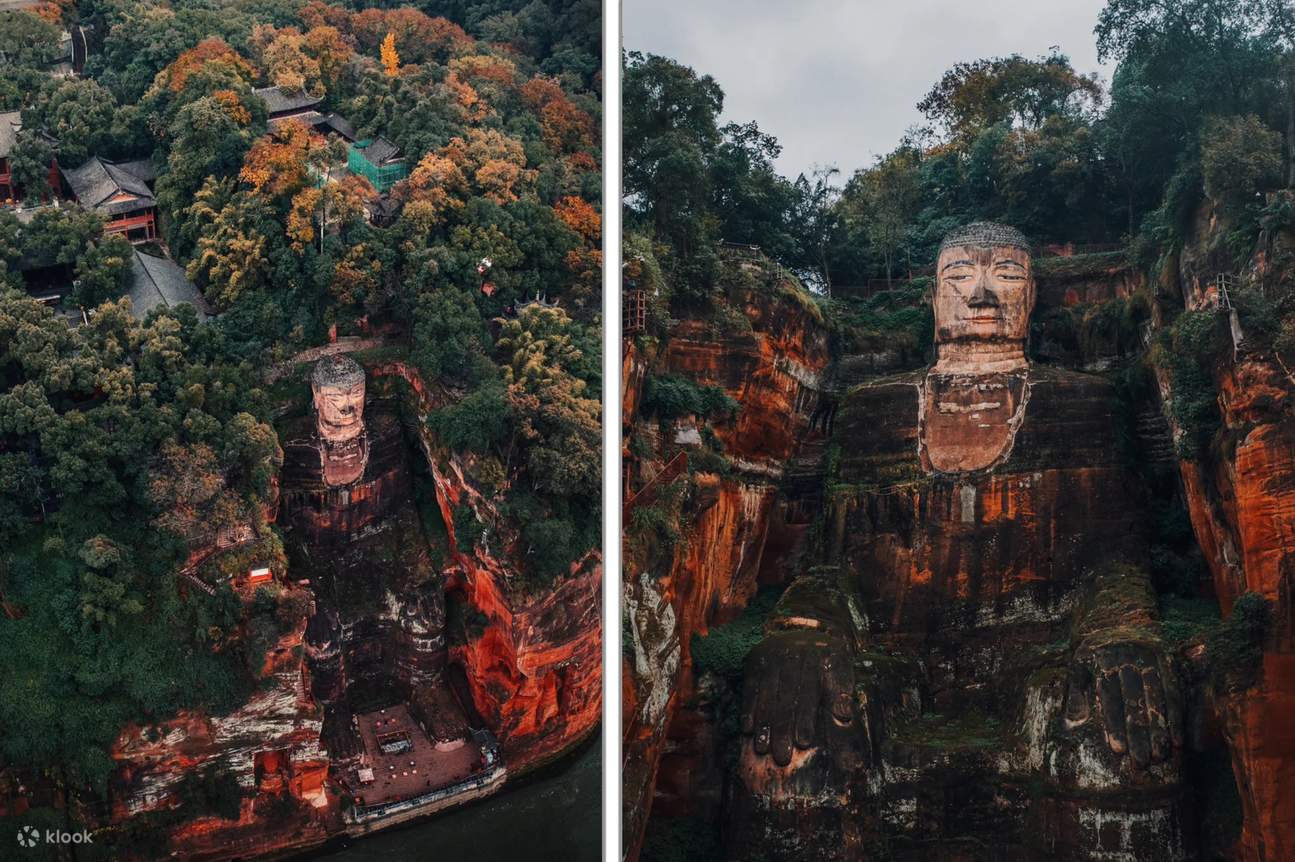 Sichuan Leshan Giant Buddha + Huanglongxi Ancient Town 1-Day Tour (The ...