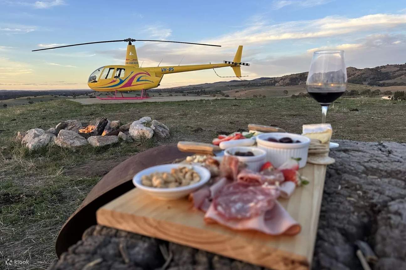Private Southern Barossa Scenic Flight and Romantic Picnic - Klook