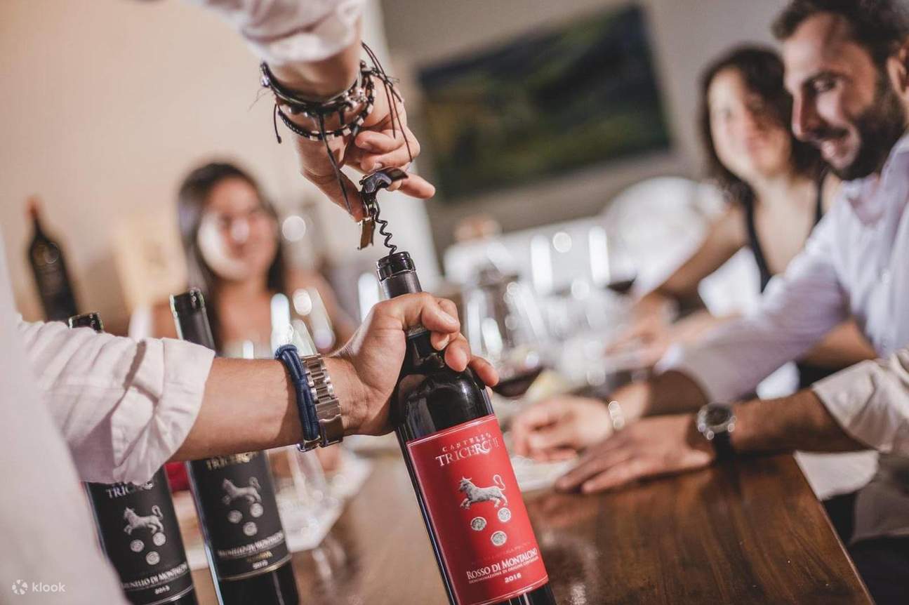 Brunello wine tasting tour in Montalcino with lunch in Tuscan castle ...