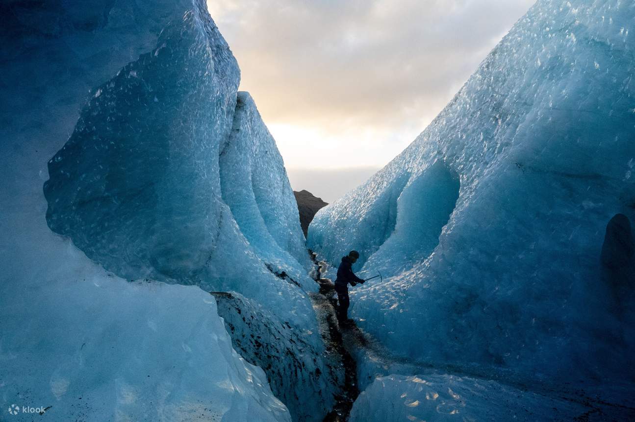Glacier Hiking & Ice Climbing Tour from Reykjavik and Solheimajokull ...