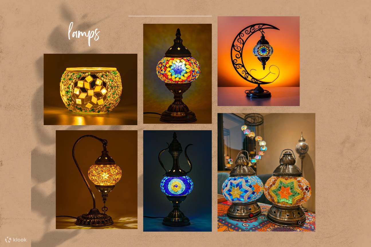 Taichung Artist Mosaic Craft Studio Turkish mosaic lamp hand-made ...