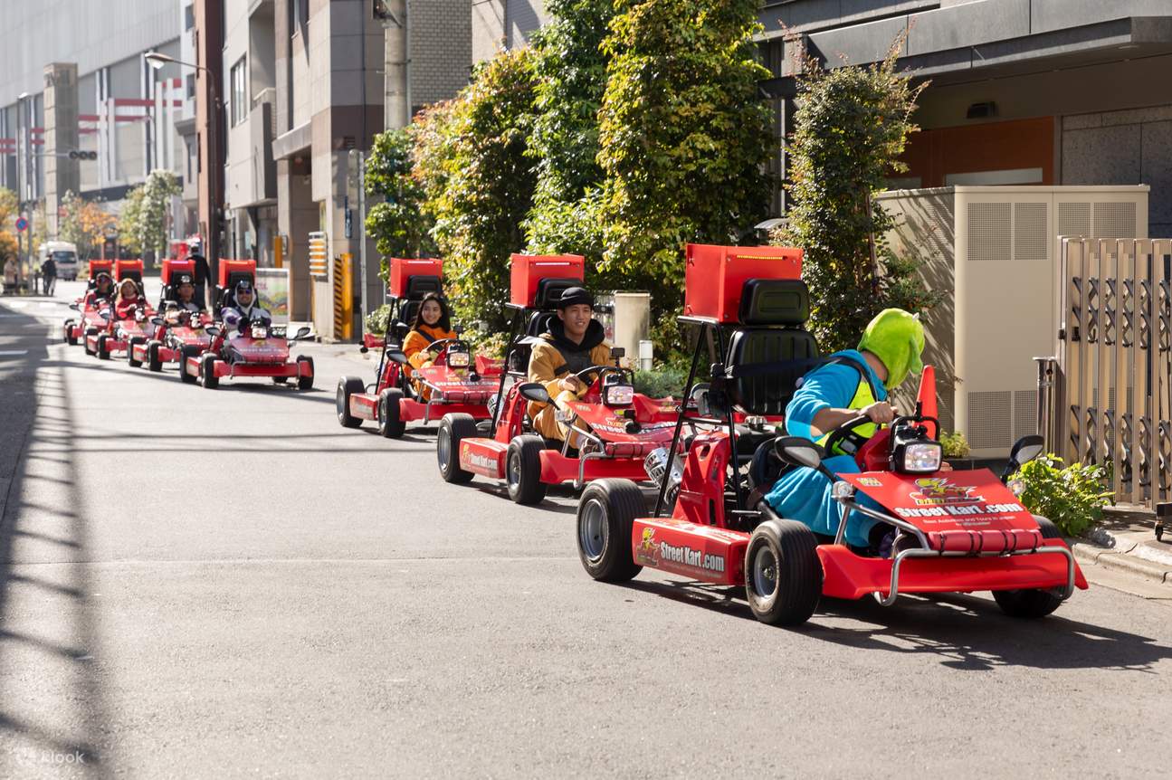 Street Go Kart Experience In Osaka By The Original Street Kart Klook