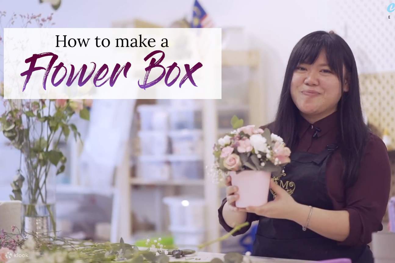 DIY Flower Bouquet and Flower Box Online Workshop in Kuala Lumpur ...