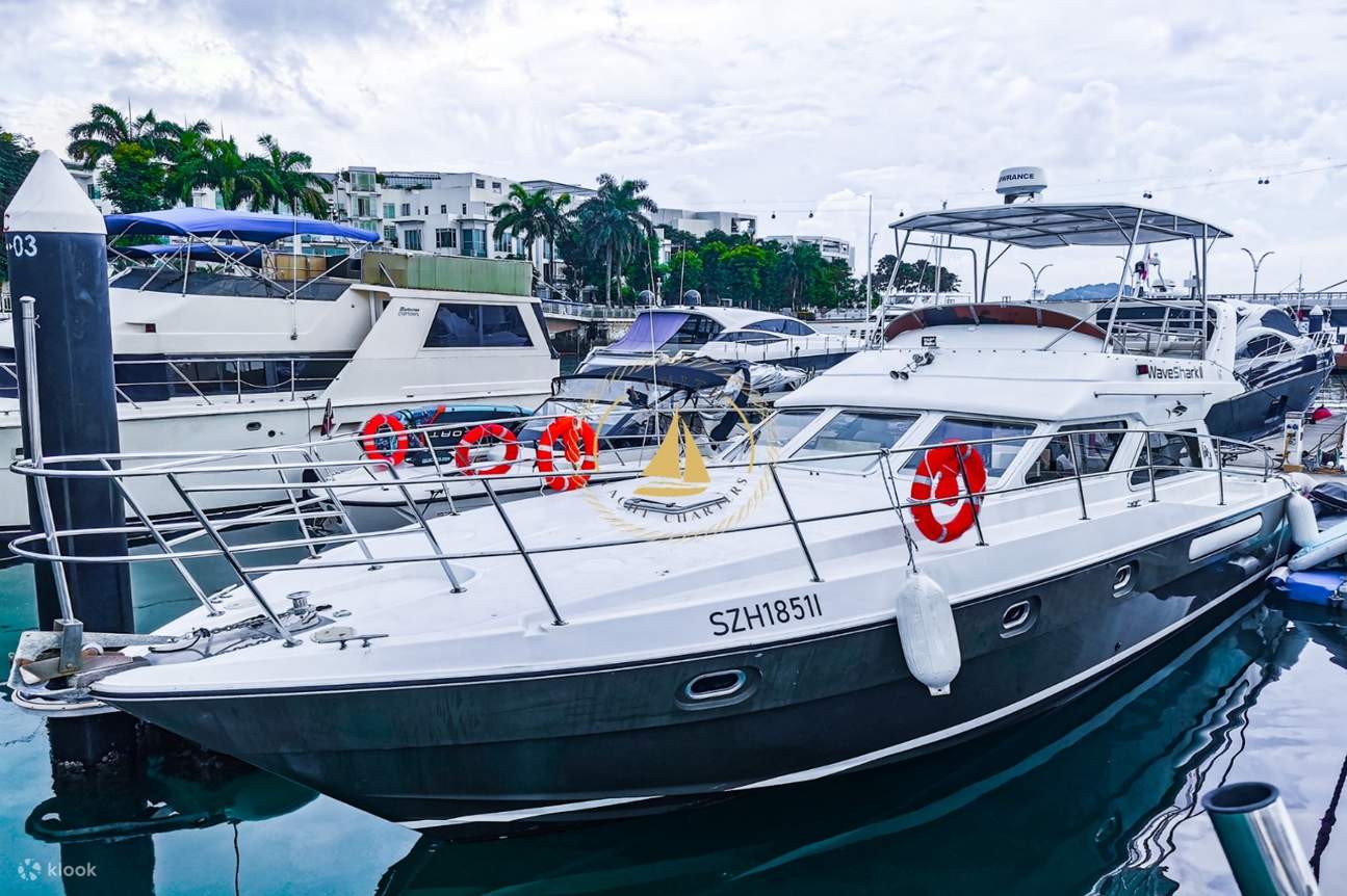 Singapore Yacht Charter by WaveShark II Private - Klook