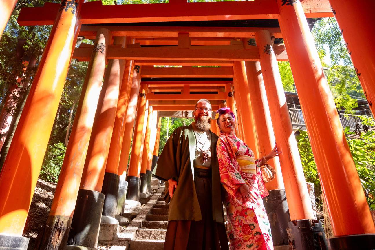 Kyoto Kimono Rental & Photography session at Fushimi Inari Shrine - Klook Hong Kong