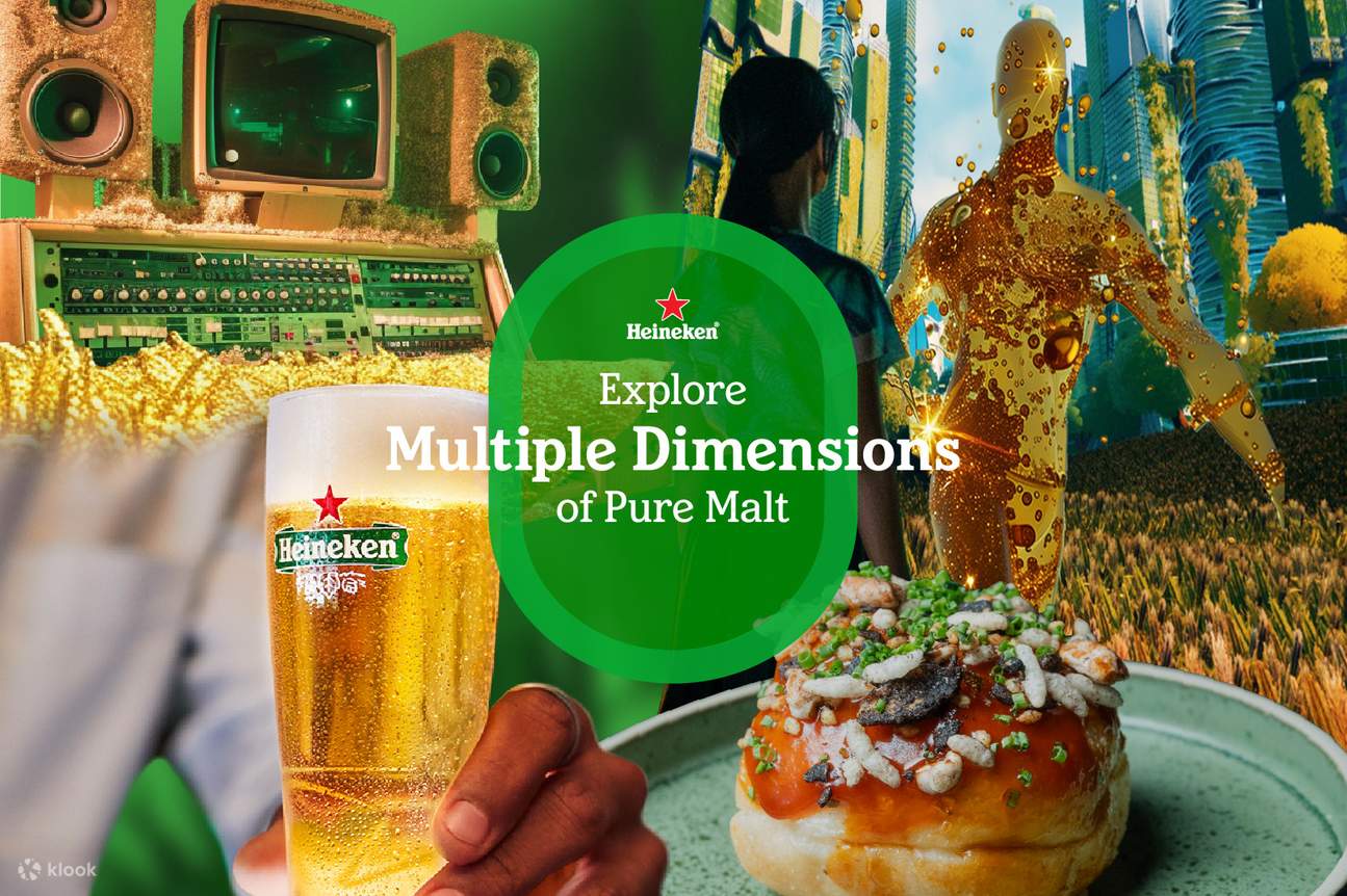 NHẬP MALTIVERSE | TRẢI NGHIỆM MALT PURE HEINEKEN - Klook Việt Nam