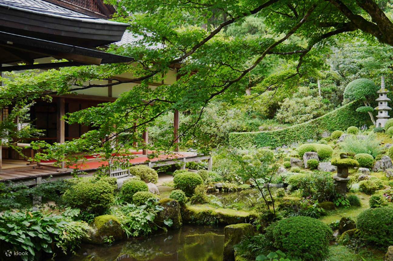 Santuario di Kifune a Kyoto, Tempio Sanzen-in, Ponte Togetsukyo ad ...