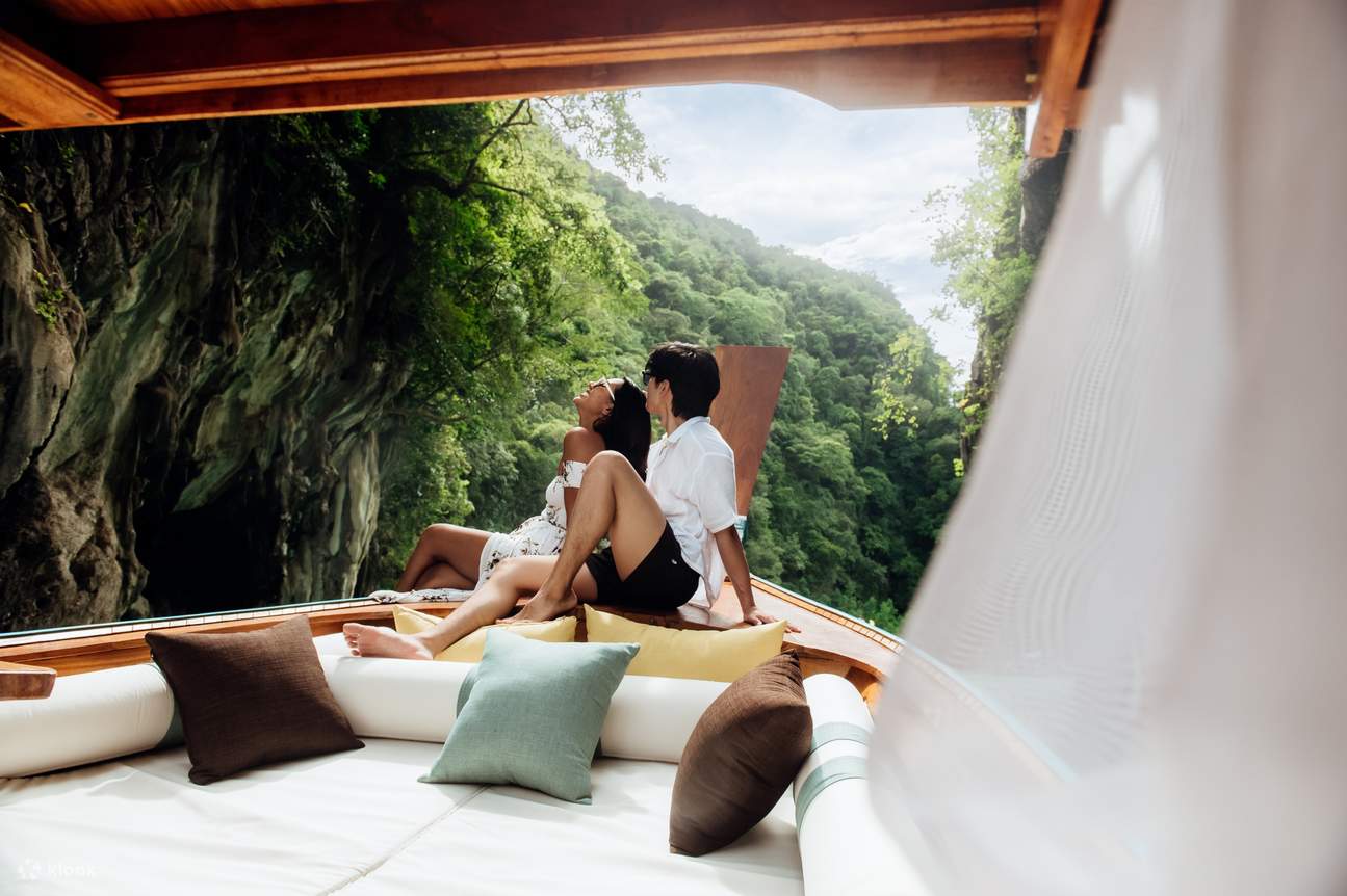 Krabi Private Charter Luxury Longtail Boat service by Neptune Boat ...