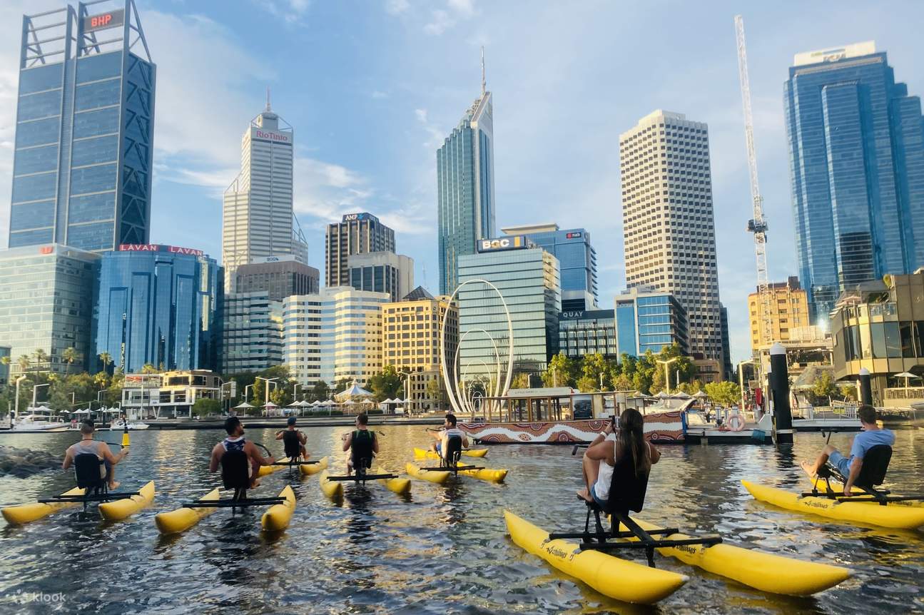City Skyline Waterbike Experience in Perth - Klook United States