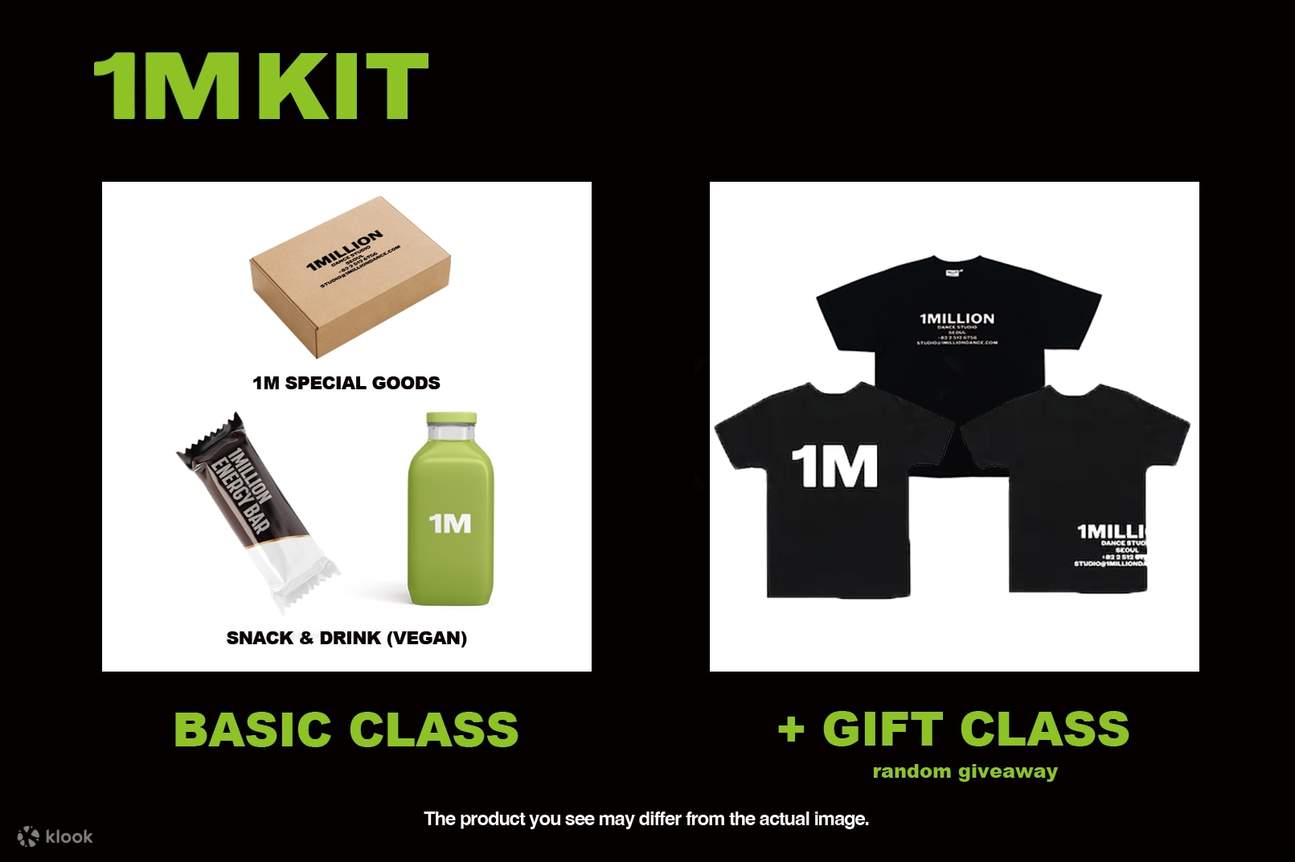 1MILLION Dance Studio VIBE One Day Dance Program - Klook