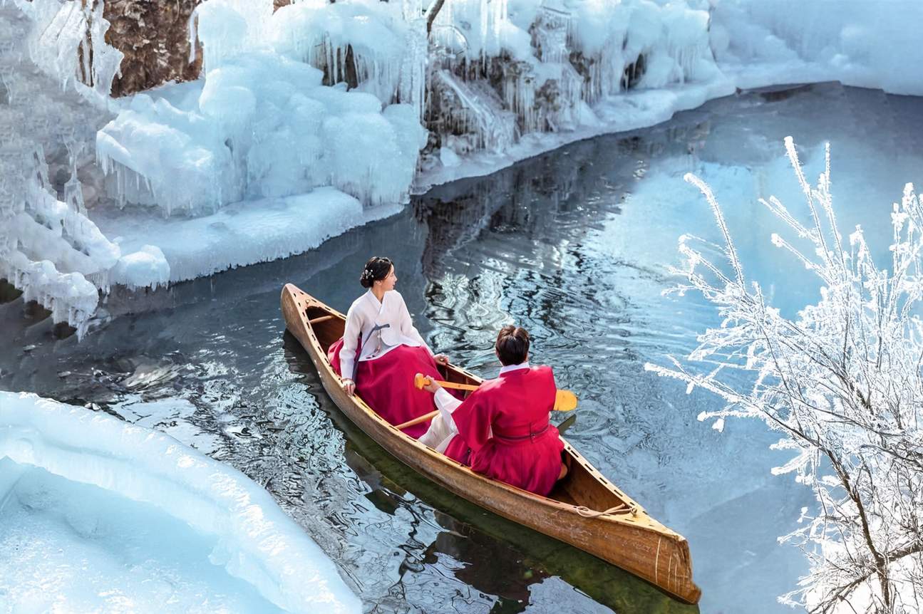 Gyeongju Cheongsong Ice Valley & Pohang Winter Day Tour from Busan ...