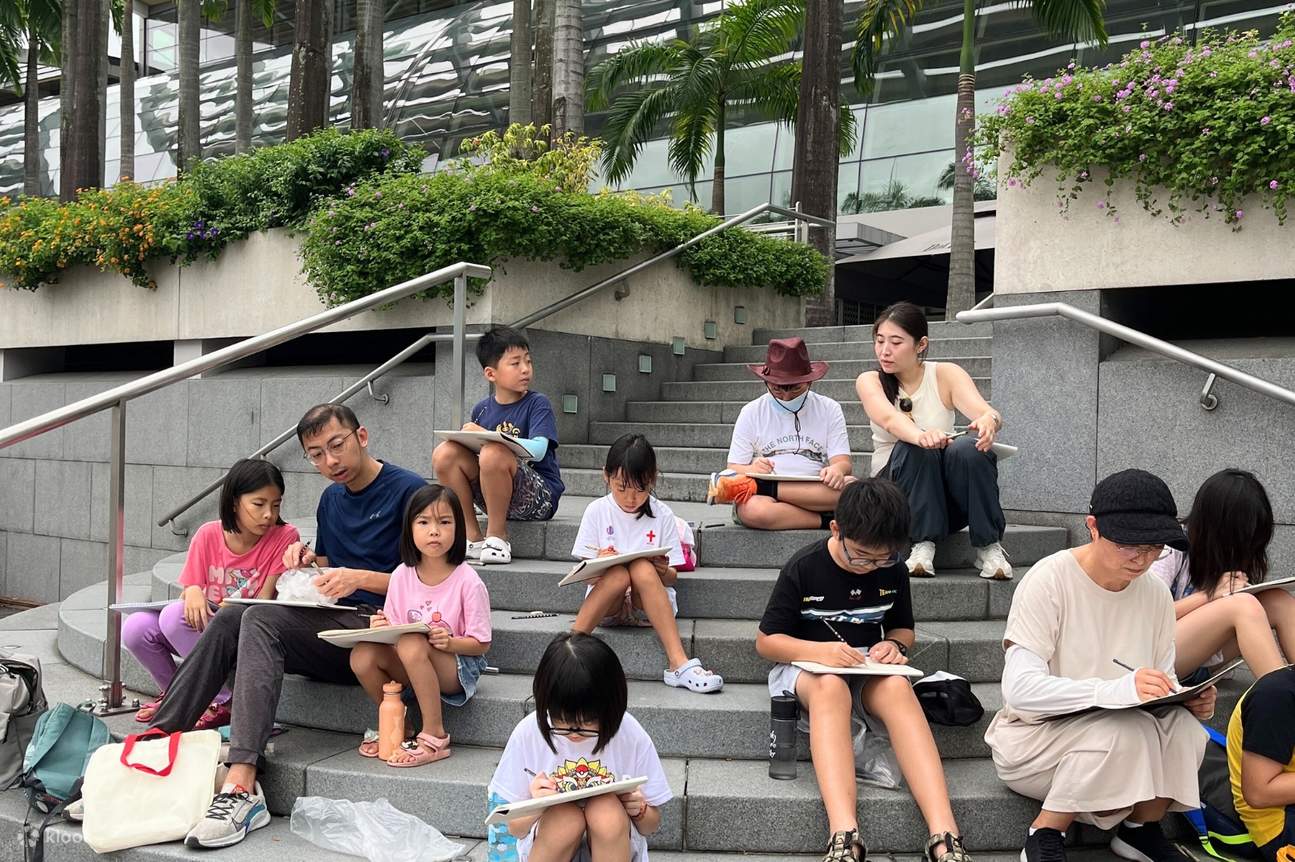 Urban Sketching Workshop in Singapore - Klook Estados Unidos