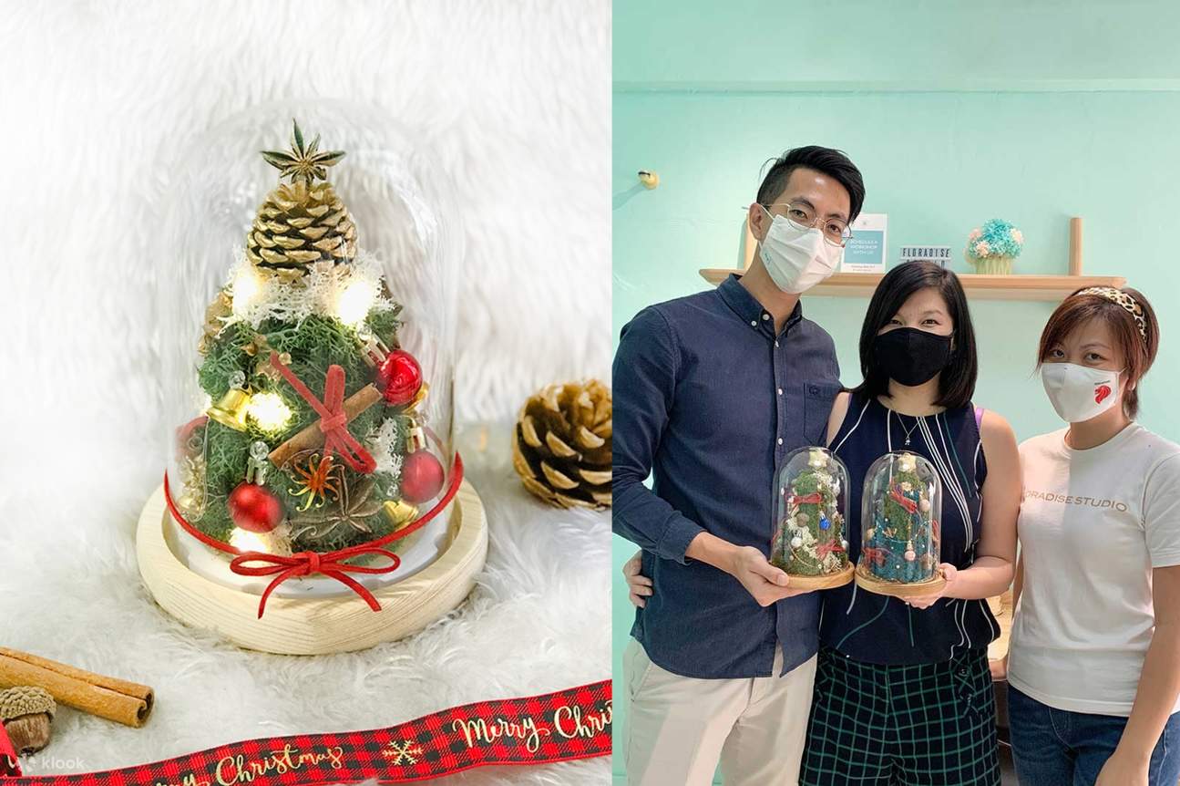 Christmas Tree In Glass Dome Workshop in Singapore - Klook Singapore