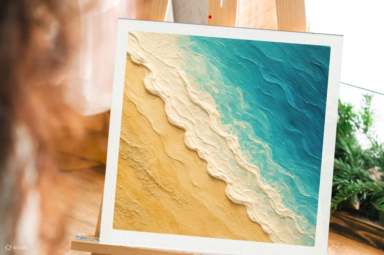 Abstract Texture Art Jam Workshop - Klook Australia