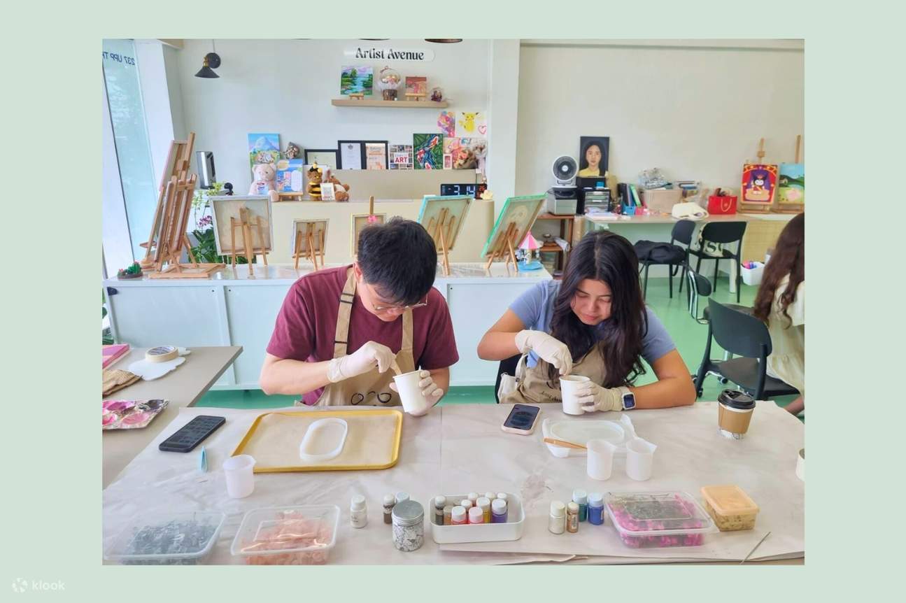 D.I.Y Resin Workshop - Klook Singapore