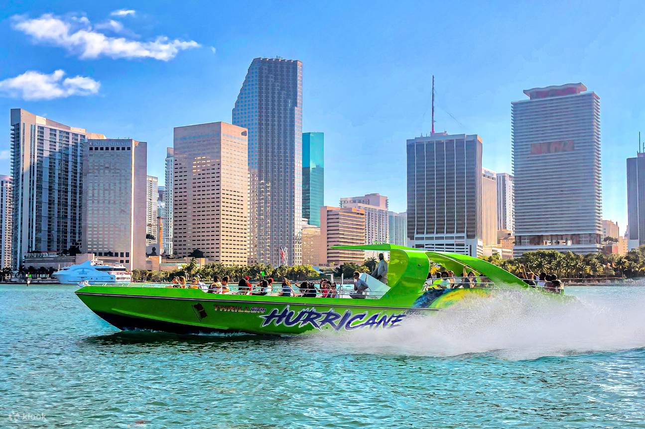 Hurricane Miami Speedboat Tour - Klook United States
