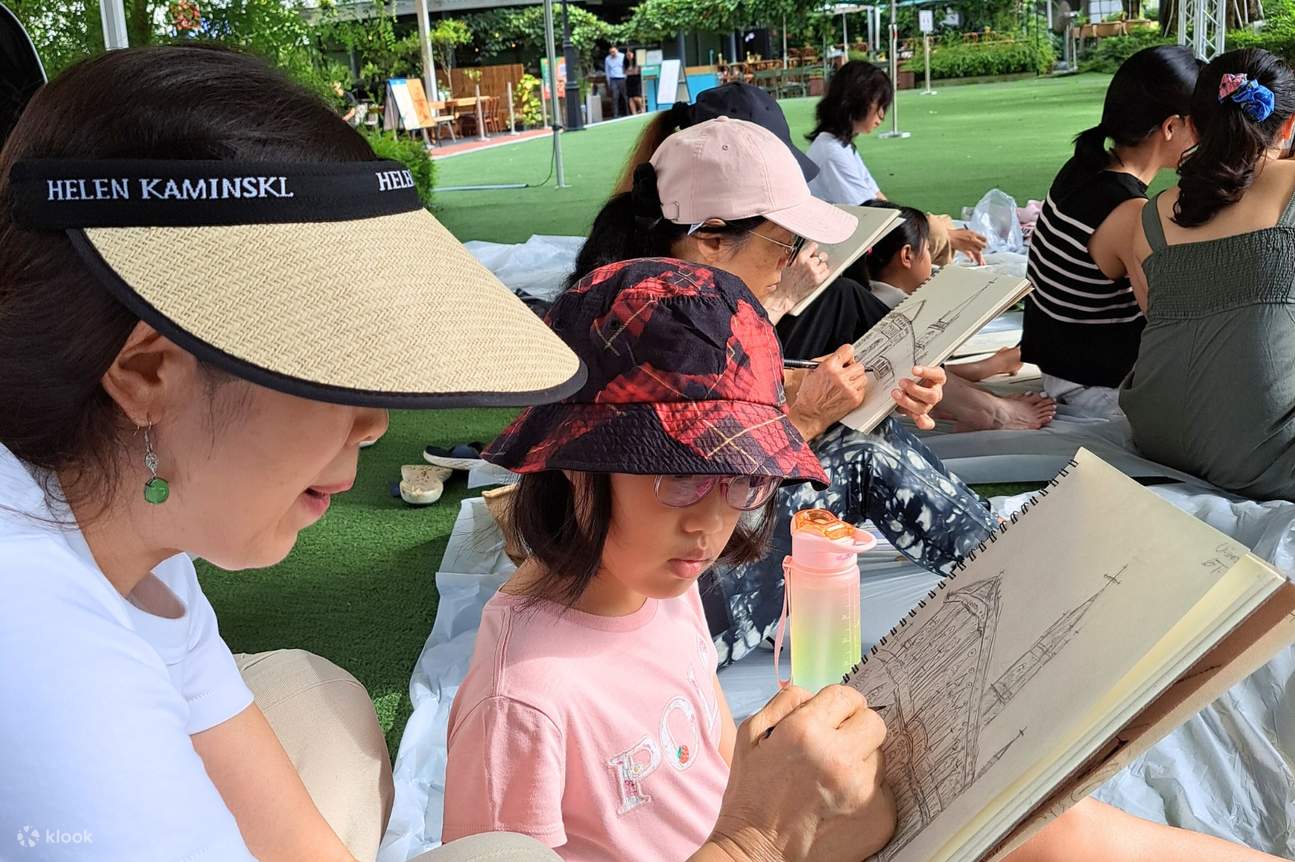 Urban Sketching Workshop in Singapore - Klook Estados Unidos