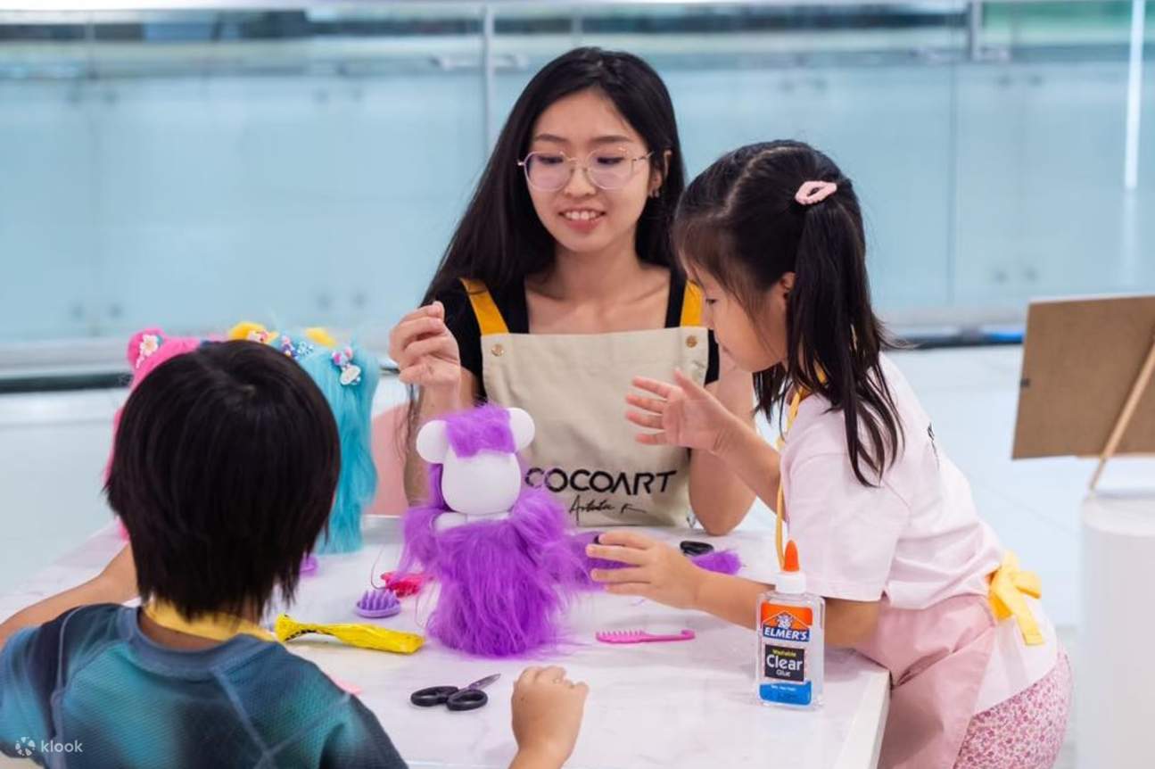 COCOART Slime & Art Workshops at Marina Square - Klook Singapore