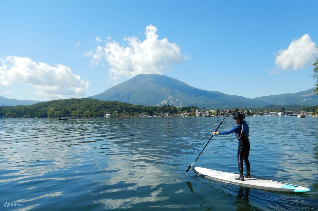 Lake SUP & Wild Onsen Private Activity Tour in Nagano - Klook New Zealand