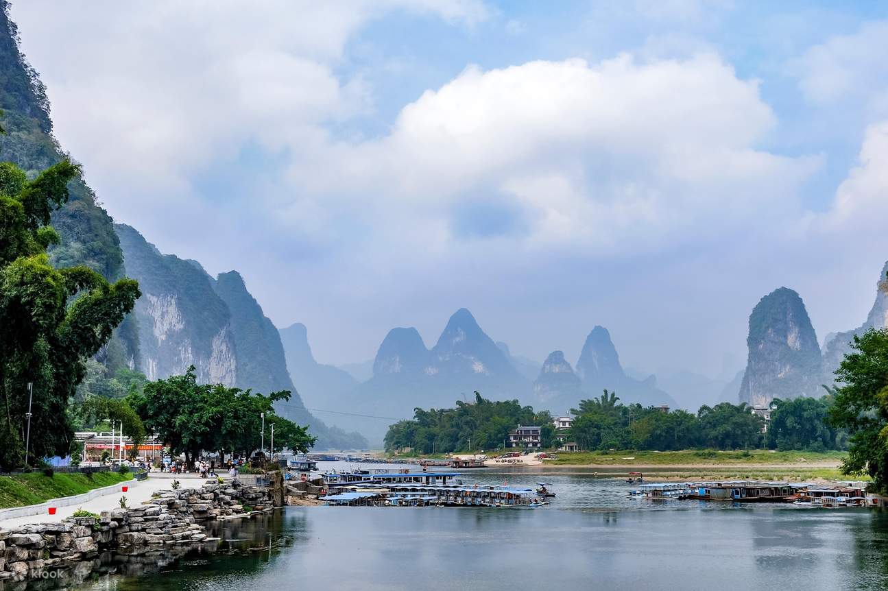 Yangshuo Private Tour 1 Day Yulong River Bamboo Rafting Ten Miles ...