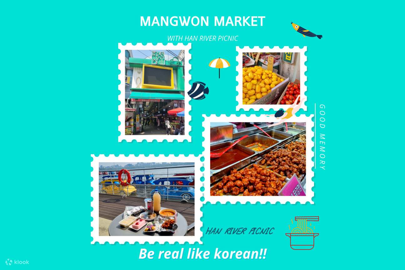 Mangwon Market & Hangang Picnic Tour - Klook
