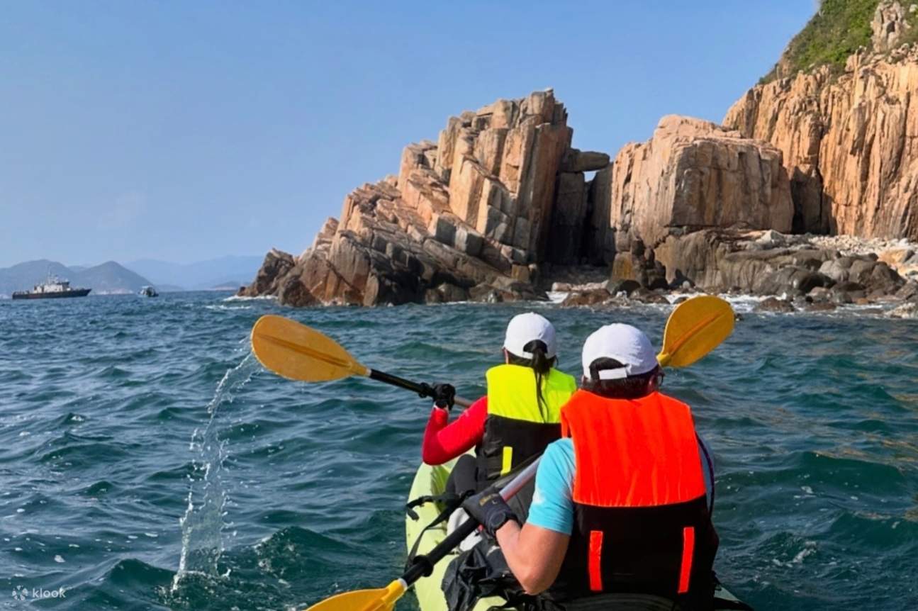 Hong Kong Geopark Ninepin Group Volcano Kayaking Experience - Klook ...