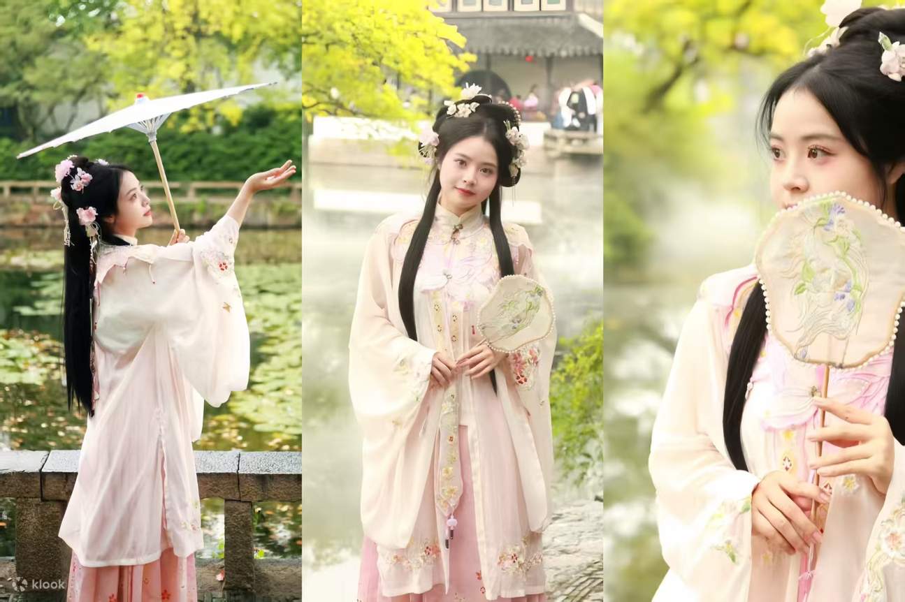 Suzhou Hanfu Experience (Hanfu Rental + Optional Photographer Outdoor ...