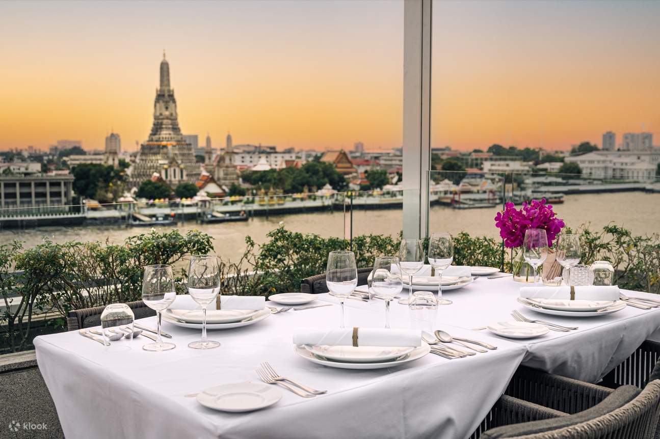 Above Riva at Riva Arun Rooftop Dining with Riverside View - Klook Hong ...