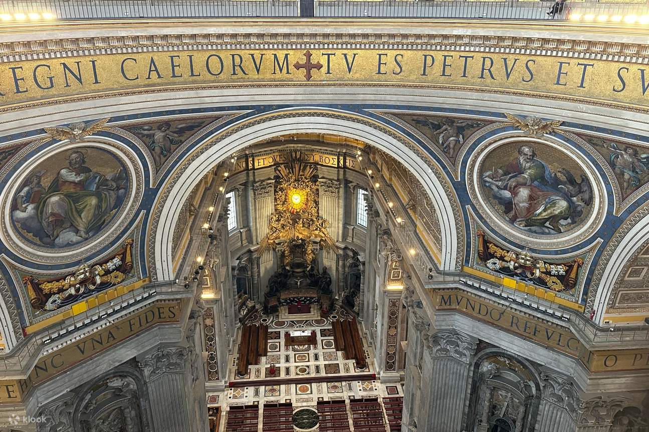 St. Peter's Basilica Guided Tour in Rome with Dome Entry Ticket - Klook ...