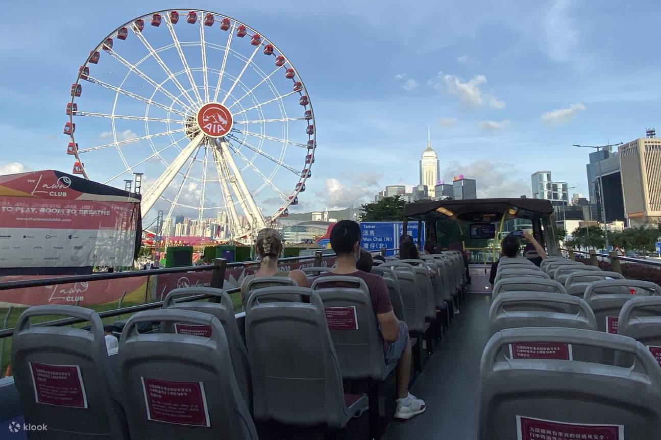 Rickshaw Tour Bus - Open Double Decker Bus Local Tour - Klook Australia