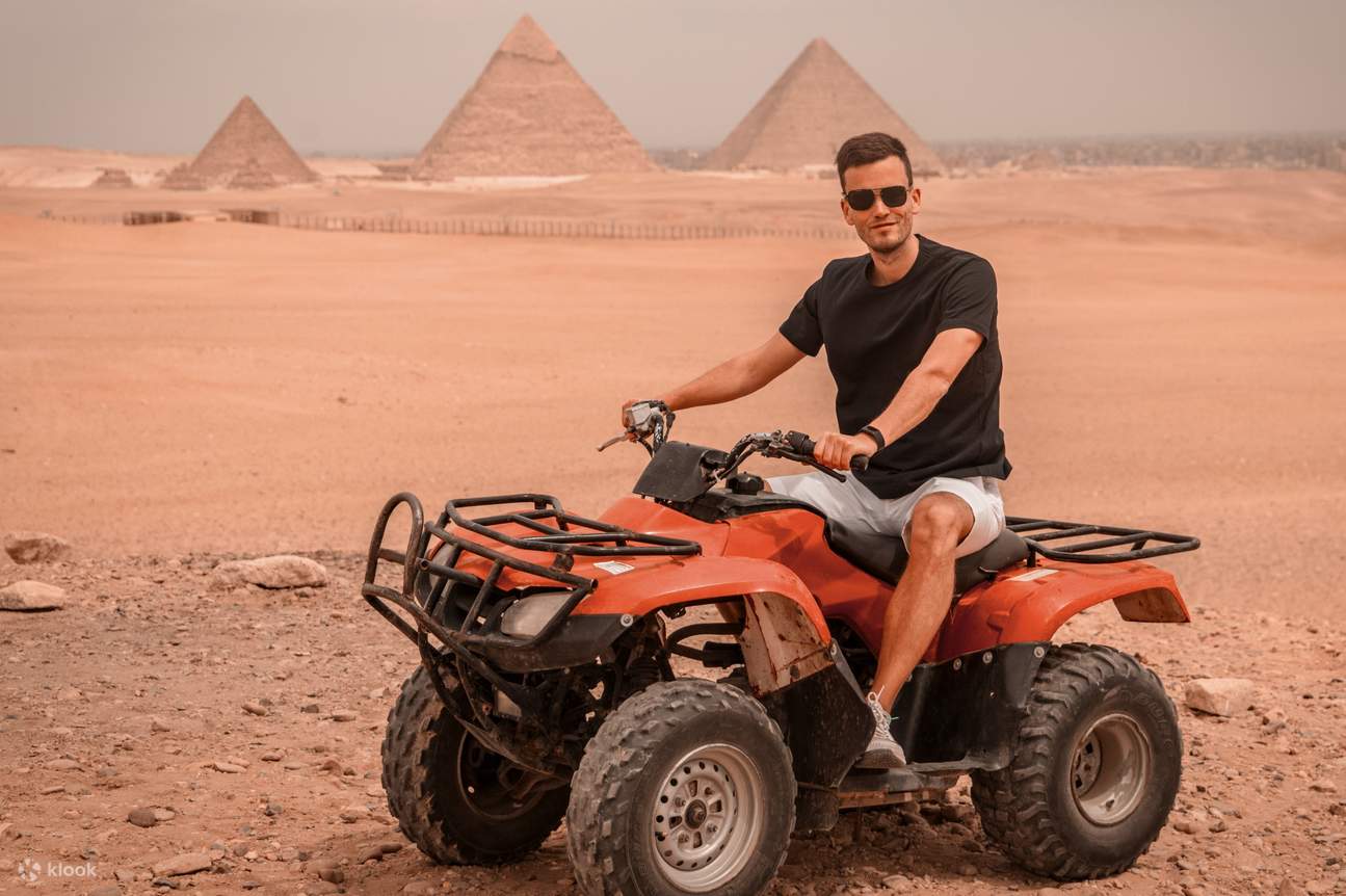 Pyramid Quad Bike and Camel Ride Experience in Cairo - Klook