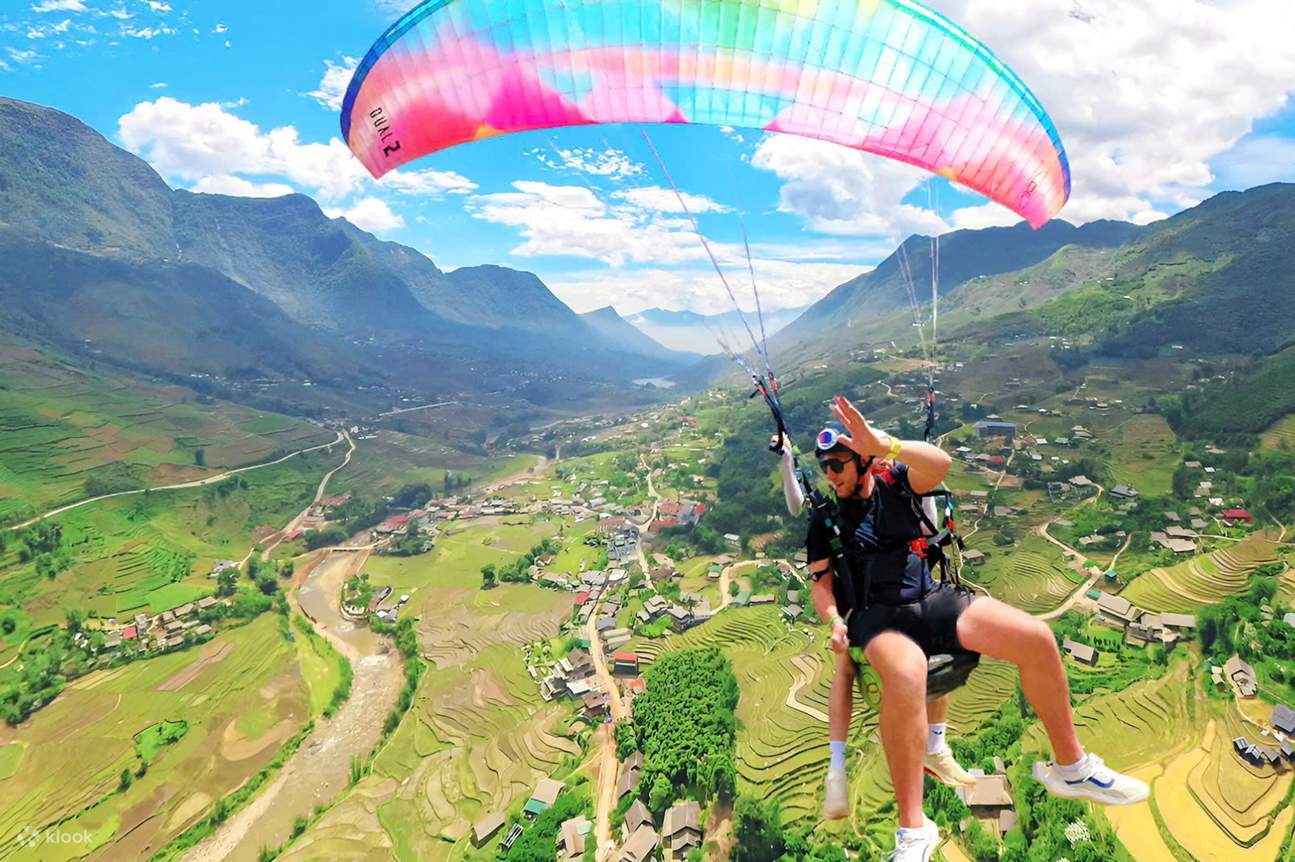 Paragliding and Paramotor Experience in Sapa - Klook United States