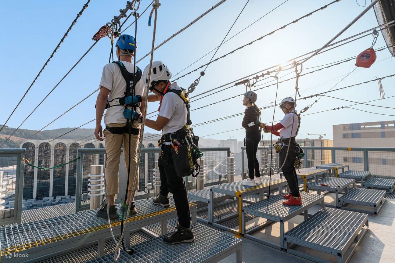 Macau Zipcity - La prima attrazione zipline urbana dell'Asia Pacifico ...