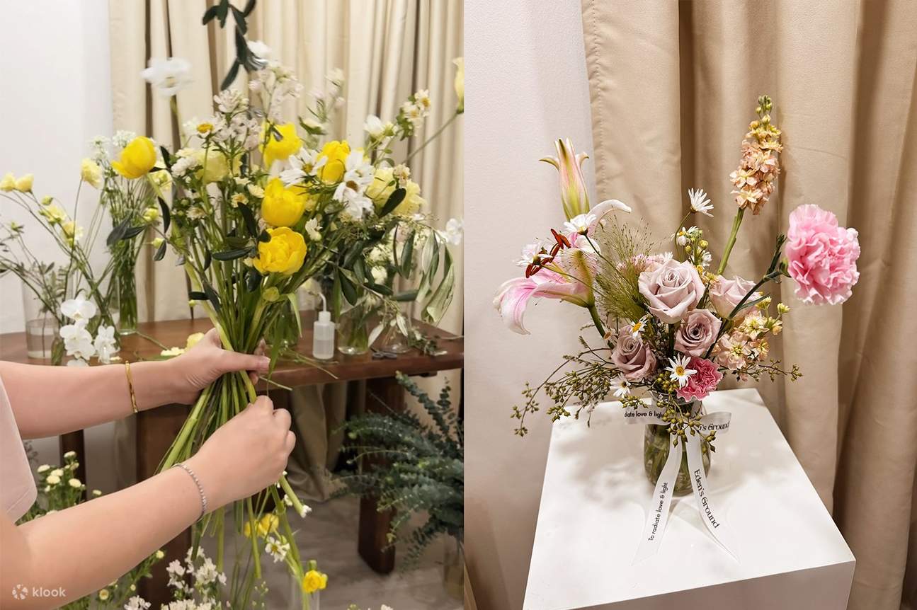 Floral Arrangement Workshop by Eden's Ground - Klook New Zealand