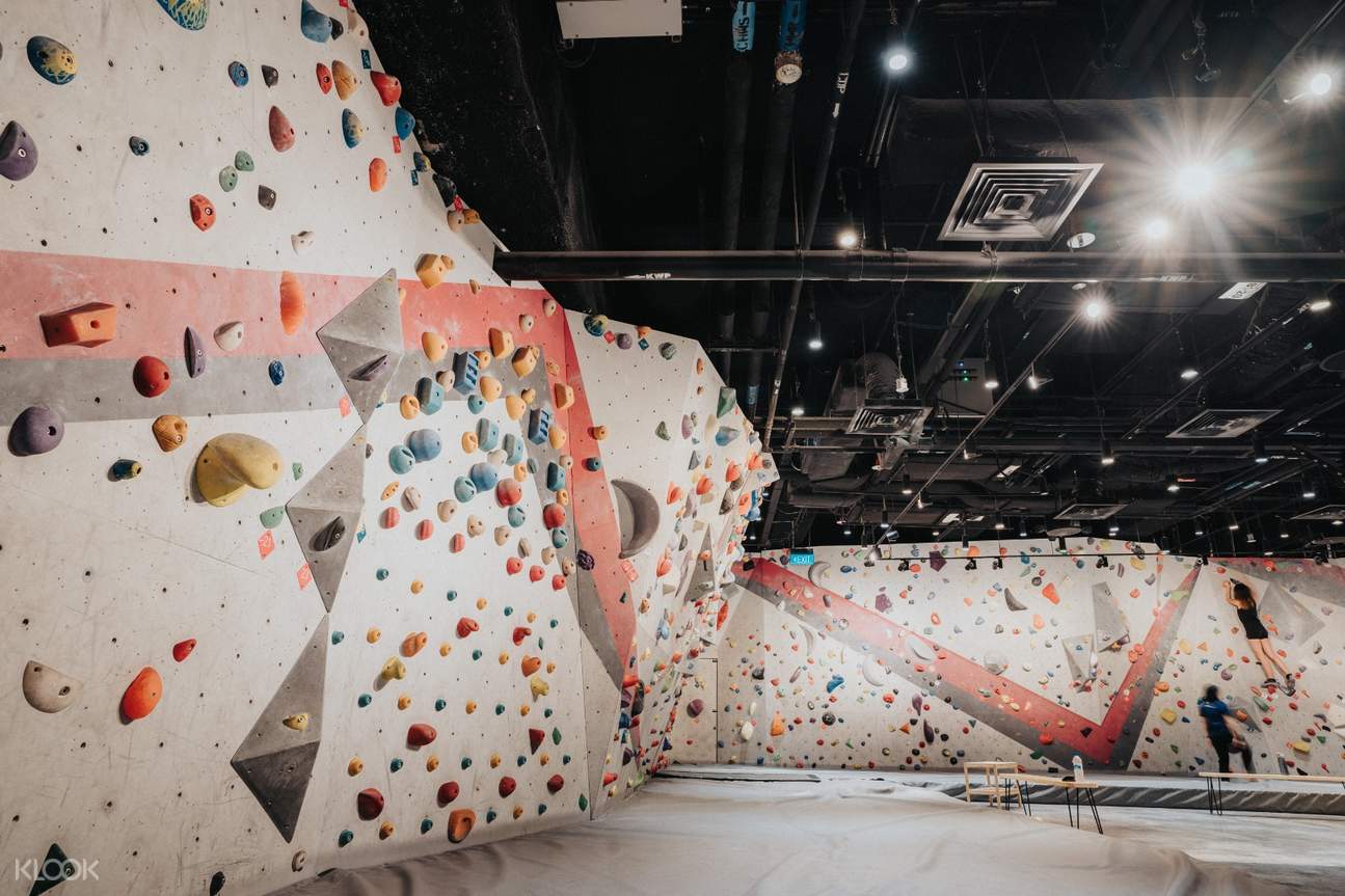 Indoor Bouldering Gym by Boulder Movement in Downtown and Tai Seng