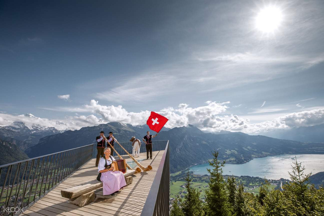 Harder Kulm Round-Trip Funicular Ticket from Interlaken