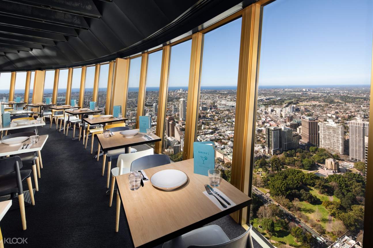 【360俯瞰雪梨美景】澳洲雪梨塔旋轉餐廳自助餐廳（美食優惠券） - KLOOK客路 台灣