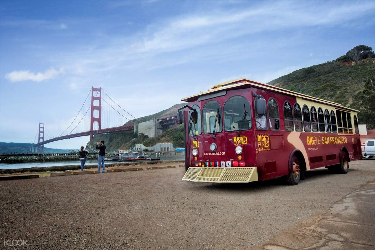 [SALE] San Francisco Big Bus Hop-On Hop-Off Tours (Open-Top) - Ticket KD