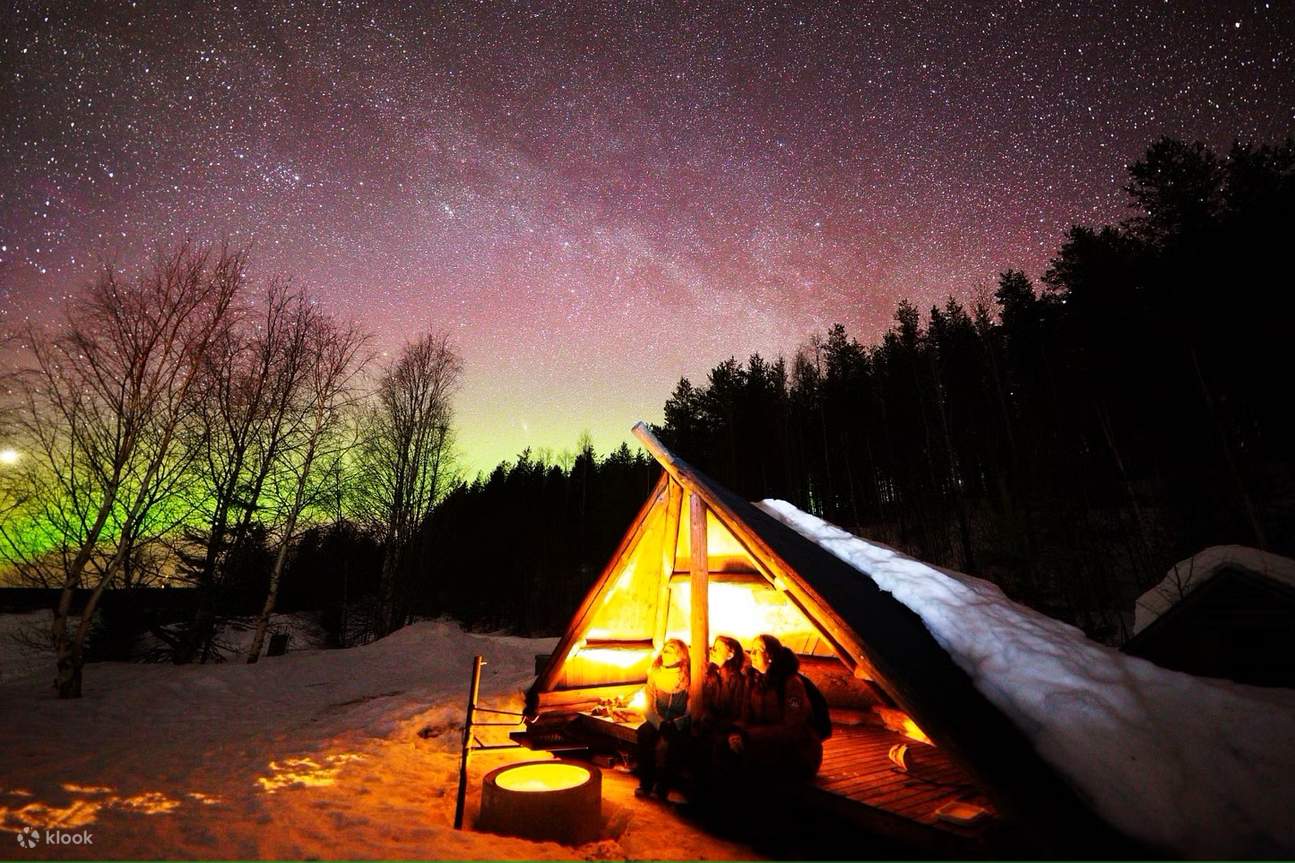 Hunting Northern Lights with Lappish Barbecue Tour in Rovaniemi - Klook ...