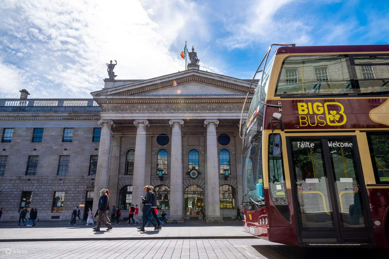 Dublin Big Bus Hop-On Hop-Off Tour (Open-Top) - Klook