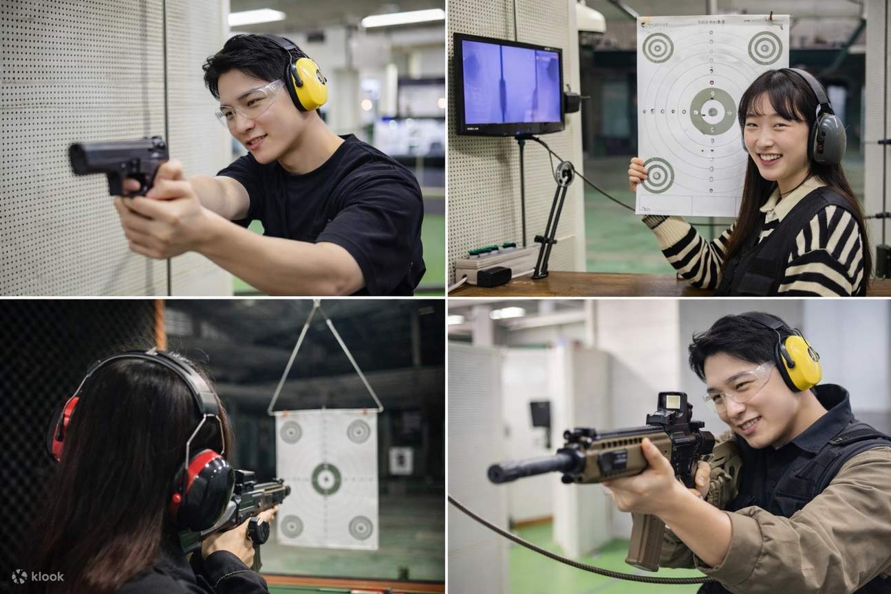 Jeju Real Gun Shooting Range Experience - Klook United States